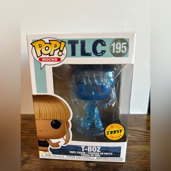 Funko | Toys | Funko Pop Rocks Tboz Translucent Blue Figure | Poshmark